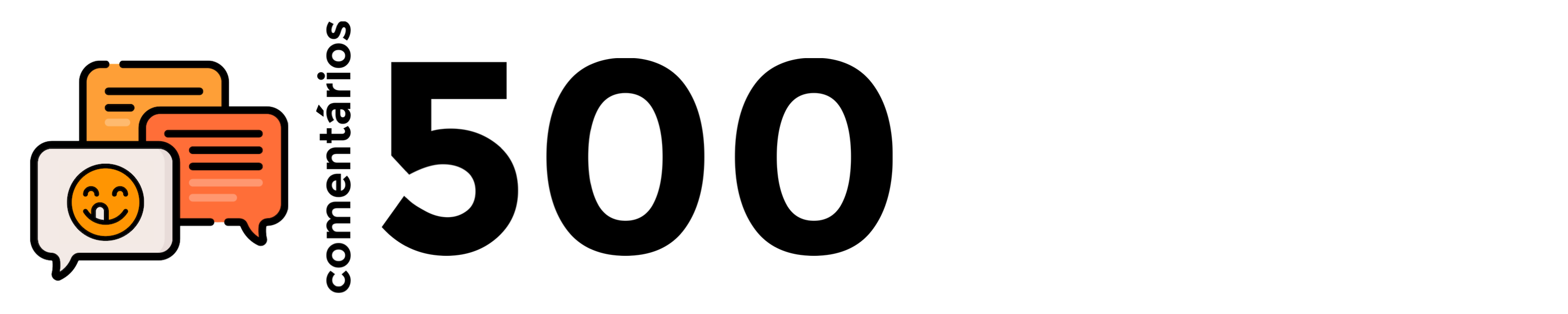 500 Comentários Personalizados – SEGUIDORES